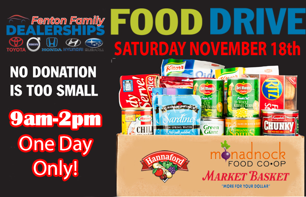 One Day Only Food Drive | My Keene Now – Keene NH News